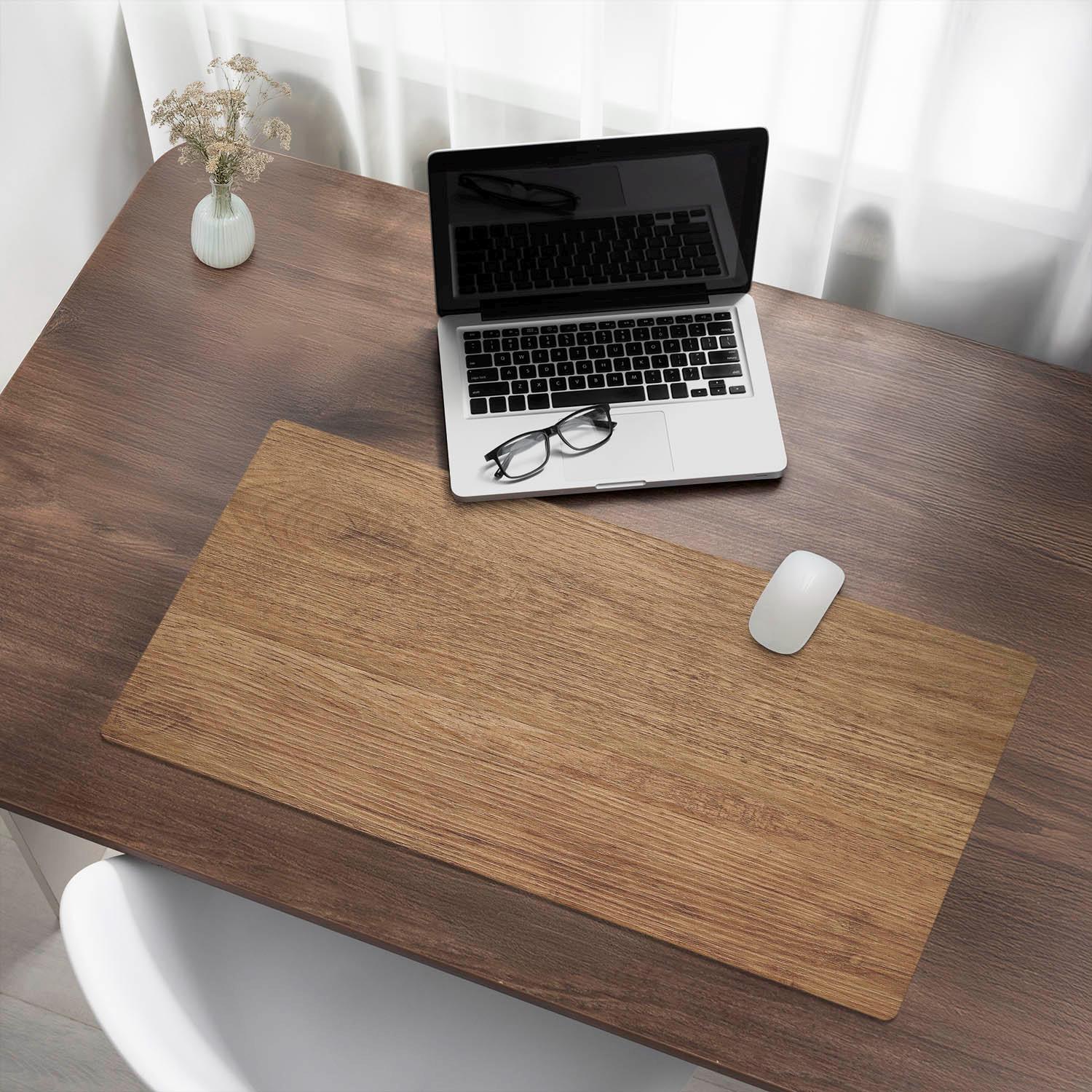 Wooden Grain Desk Pad, Brown Desk Cover, Table Protector Pad, Textures ...