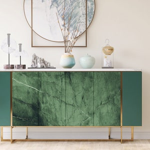 Green Malachite Veneer Sheets, Decals for Furniture, Size 39.8x19.7 ...