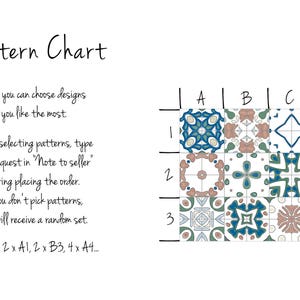 Talavera, Tile Stickers, Spanish, PACK OF 24, Removable, Maroon, Tile ...