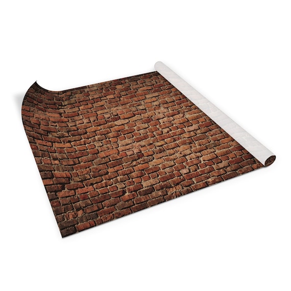 Old Red Brick Veneer Sheets Self Adhesive Foil Size - Etsy