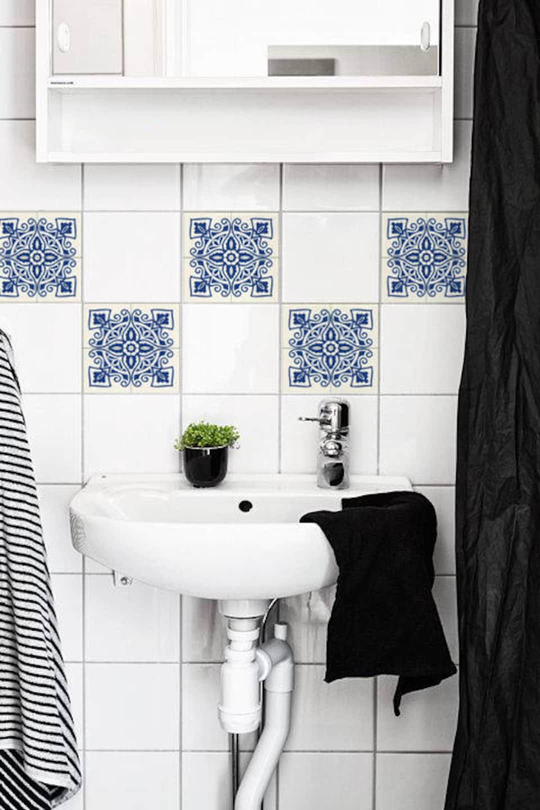 Azulejo Tiles, Portuguese, PACK OF 24, Ottoman, Tunisian, Oriental ...