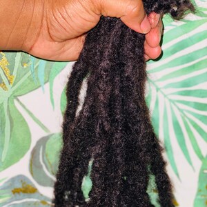 Boho Locs made with Human Hair | Etsy