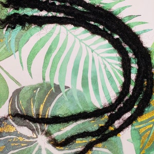 Boho Locs made with Human Hair | Etsy