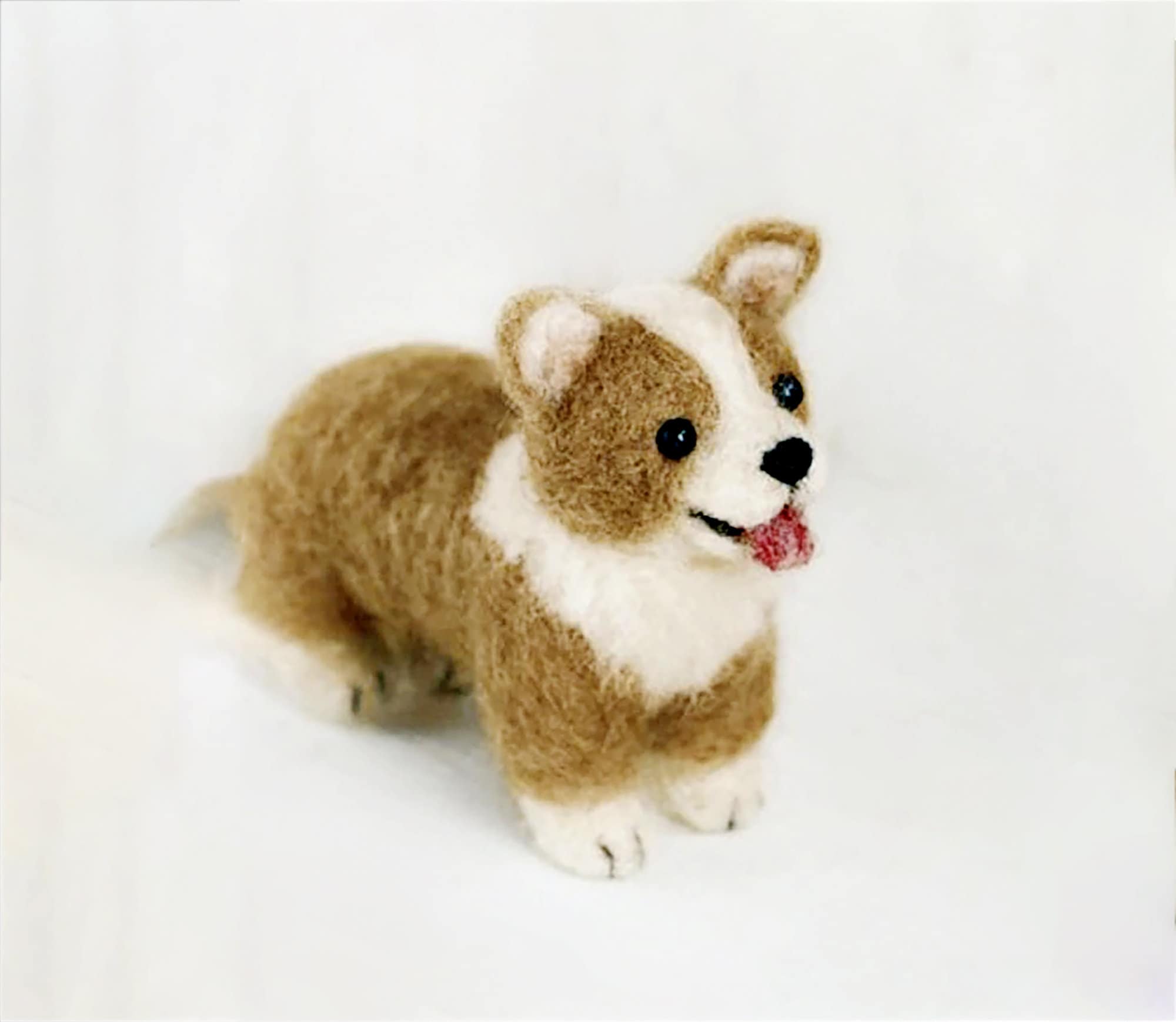 Needle Felting Corgi Kit. Colour Felting Wool. Craft Activity. | Etsy