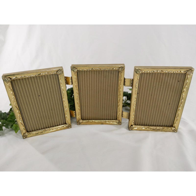 Tri Fold Vintage Frame - Etsy