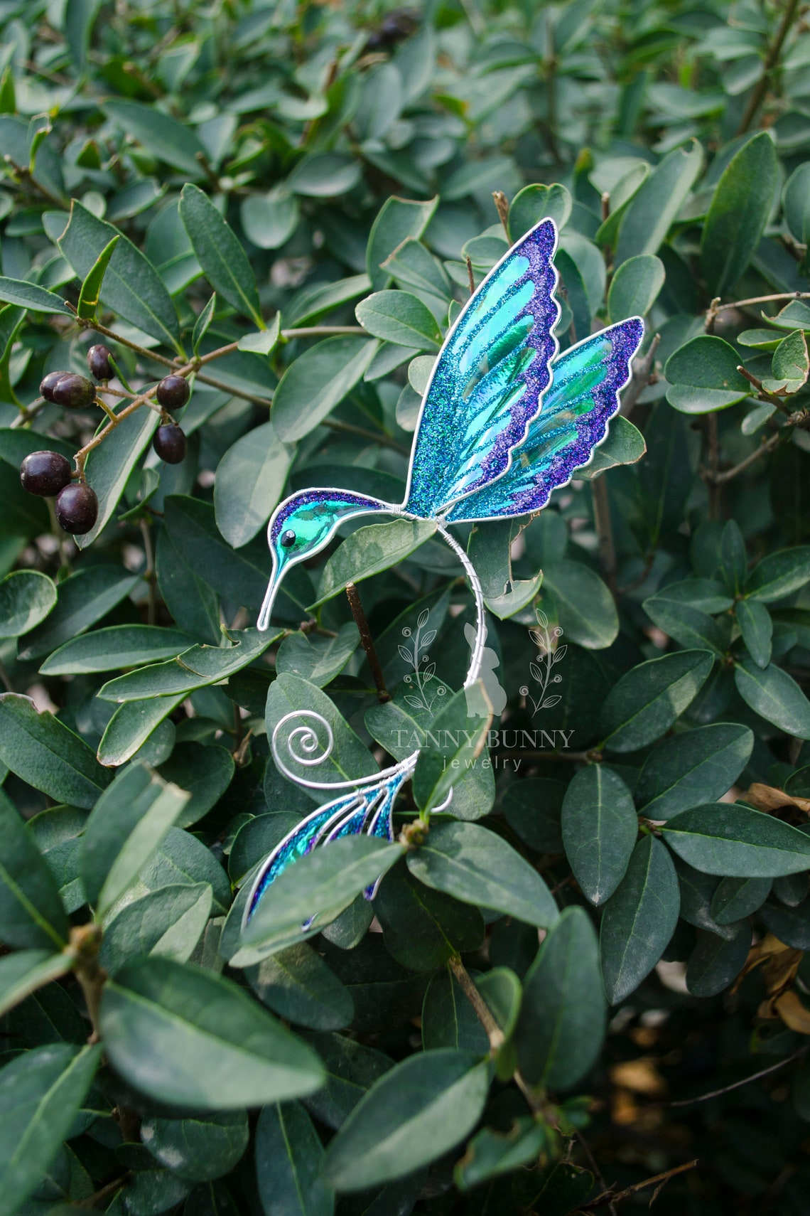 Humming Bird Ear Cuff No Piercing Hummingbird Earring Jewelry - Etsy