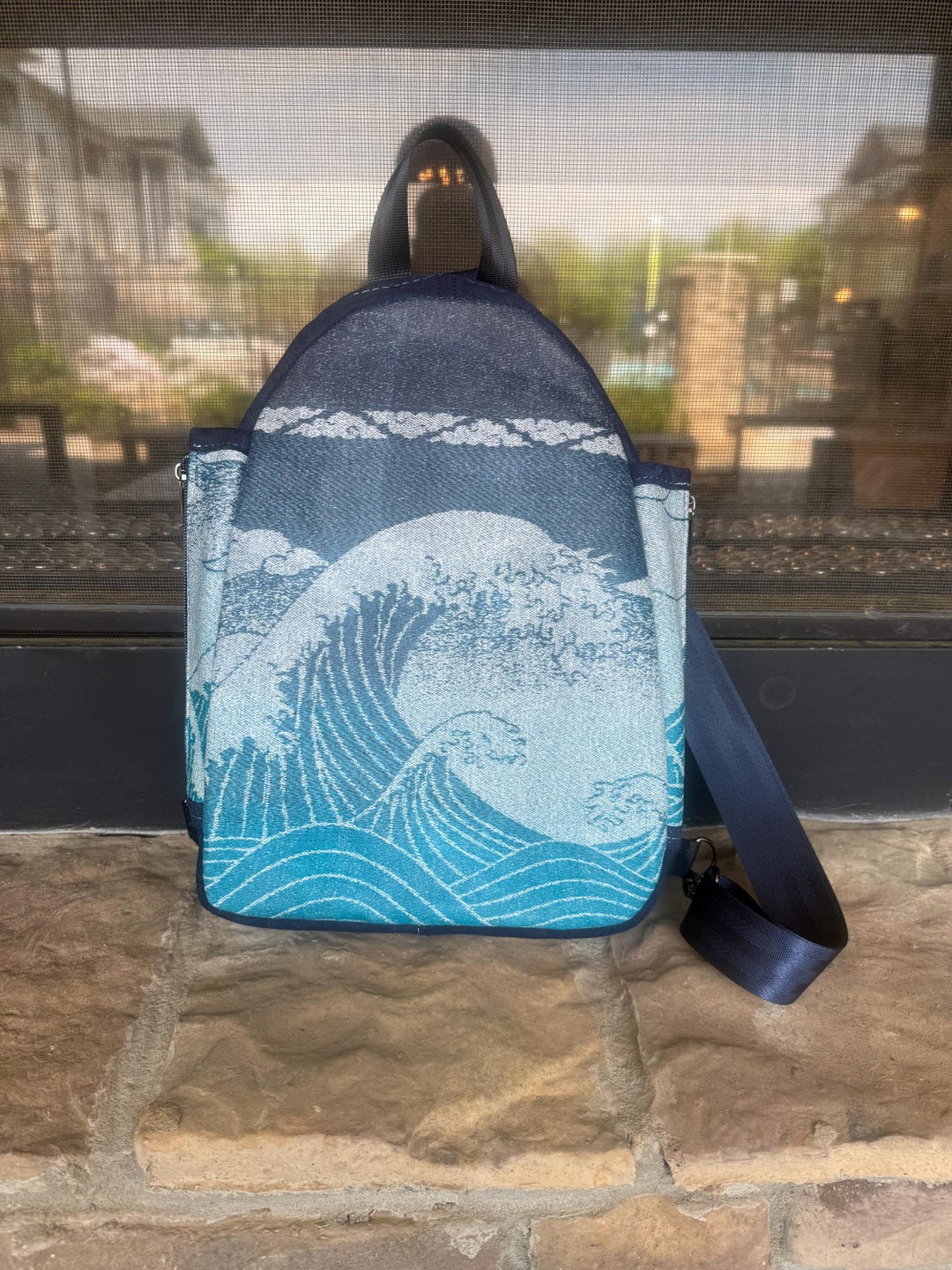 Big Wave Sling Backpack - Etsy