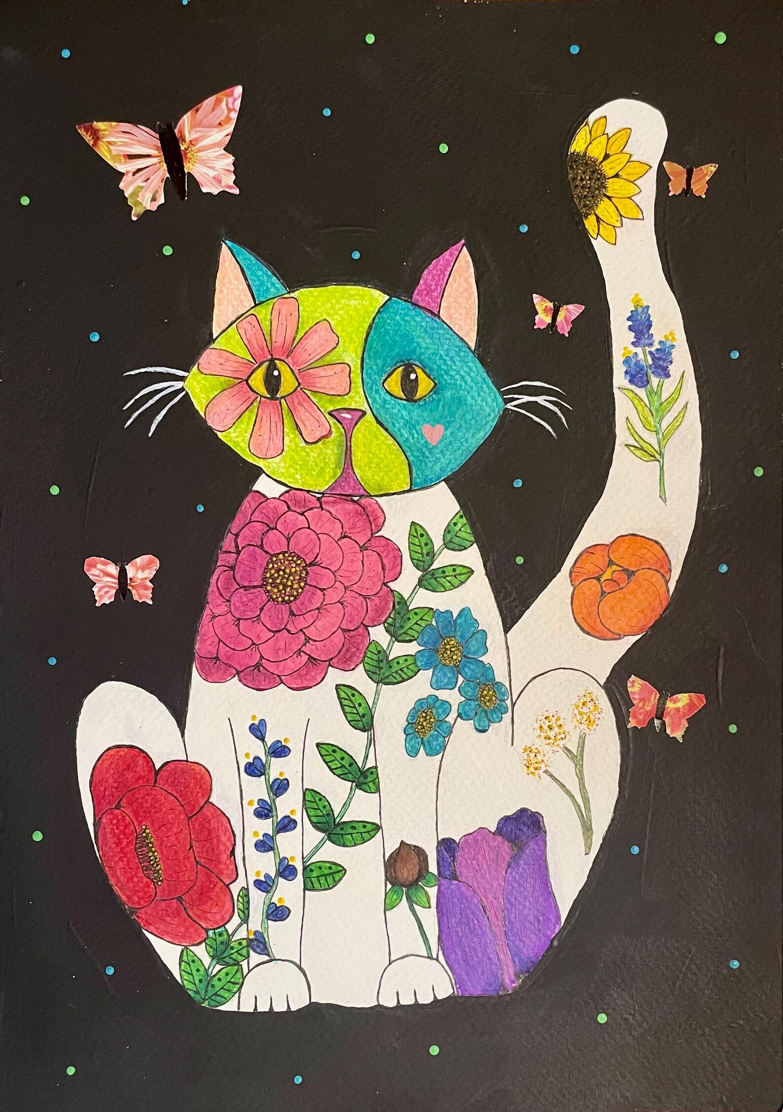 Gigi Print With Border - Etsy