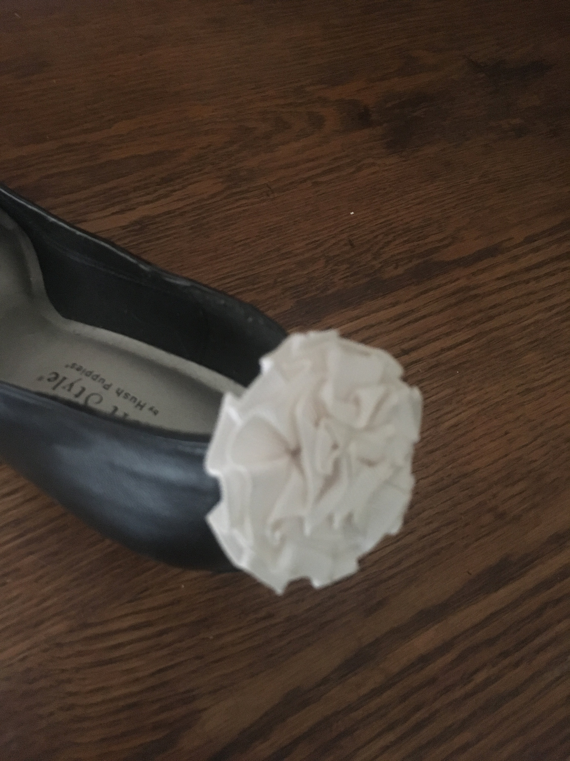 White Rosettes for Your Shoes - Etsy