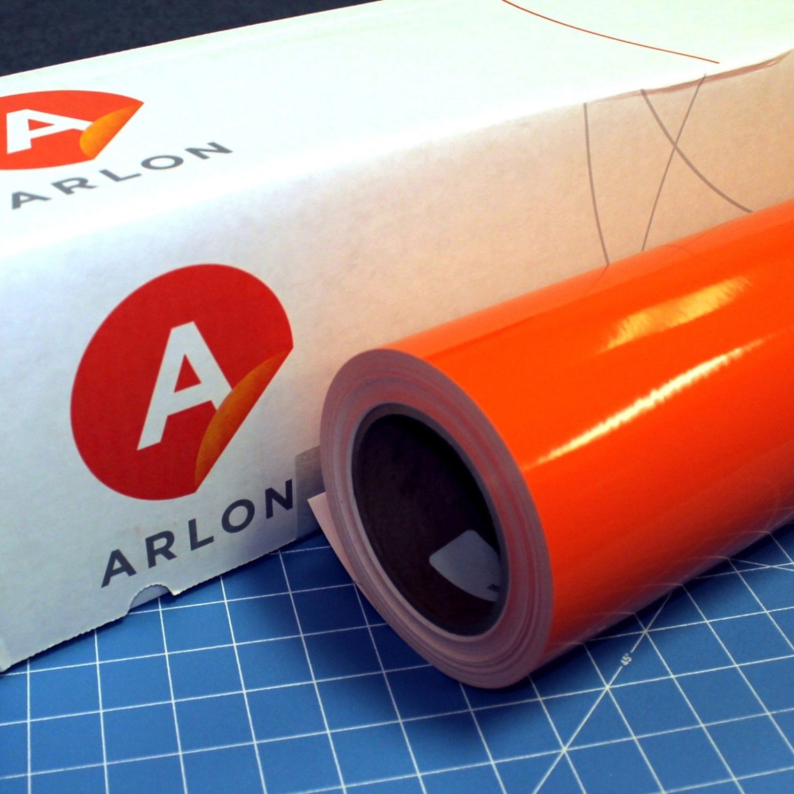 Orange Arlon 5000 12 X 10' Roll Sign Vinyl Decal | Etsy