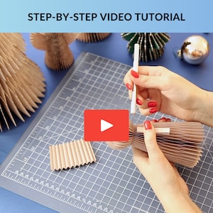 3D Angel SVG PDF, Paper Angel Template and Tutorial, DIY Paper ...