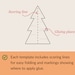 Paper Christmas Tree Templates and Tutorial, Honeycomb Christmas Trees ...