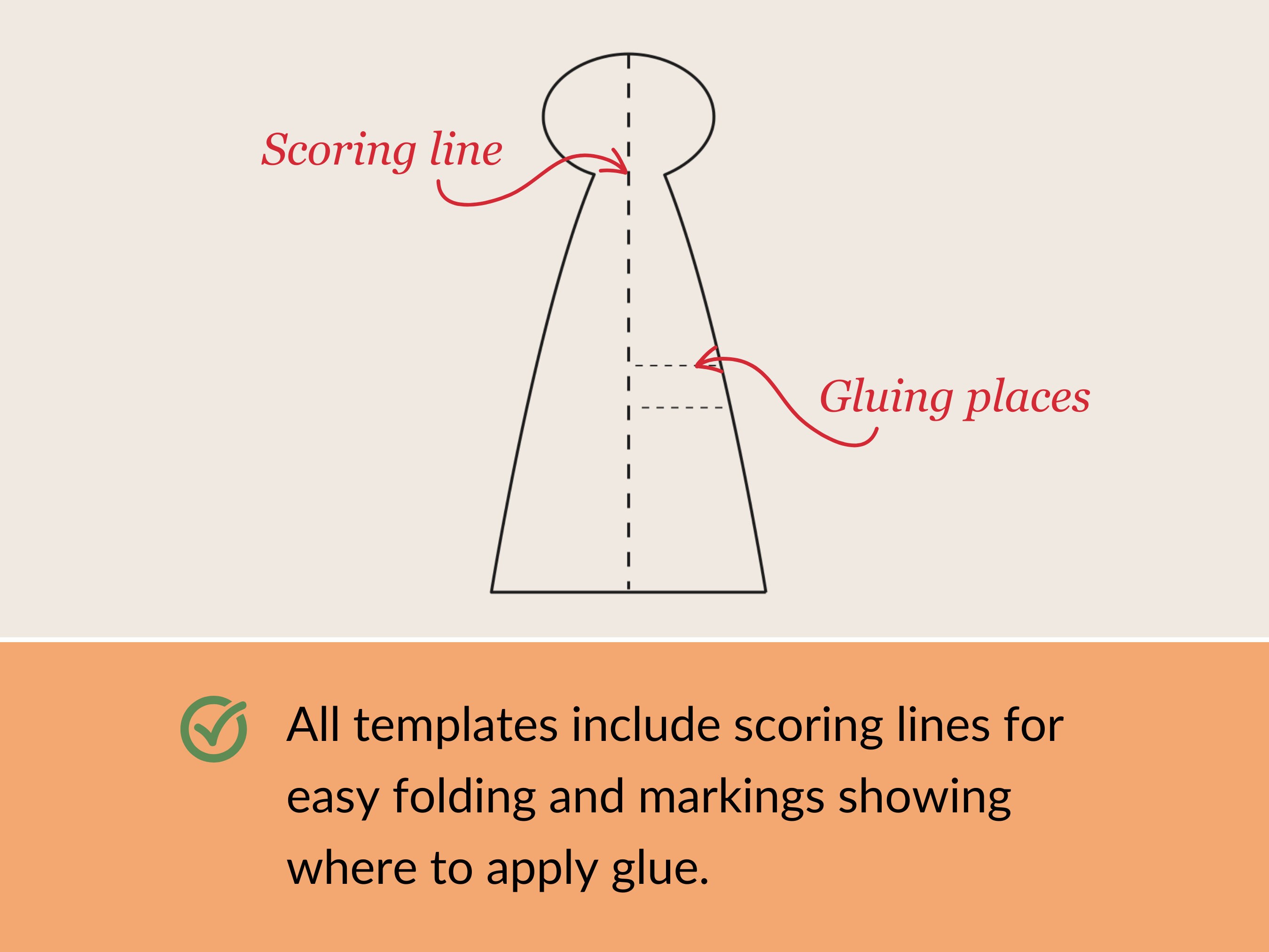 3D Angel SVG PDF, Paper Angel Template and Tutorial, DIY Paper ...