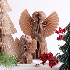 3D Angel SVG PDF, Paper Angel Template and Tutorial, DIY Paper ...