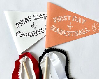 Go Team Pennant Flag, DIY Pennant, Sports Banner, Printable Pennant ...