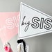 Big Sis Pennant Flag, Pregnancy Announcement, DIY Pennant, Baby Banner ...