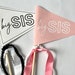 Big Sis Pennant Flag, Pregnancy Announcement, DIY Pennant, Baby Banner ...