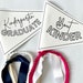 Kindergarten Graduate Pennant Flag, Peace Out Kinder, DIY Pennant ...