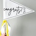 Congrats Pennant Flag, DIY Pennant, Celebration Banner, Printable ...