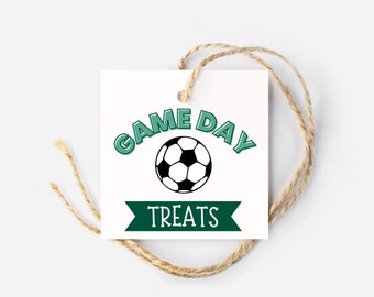 Editable Soccer Gift Tags Way to Goal Soccer Snack Tags - Etsy