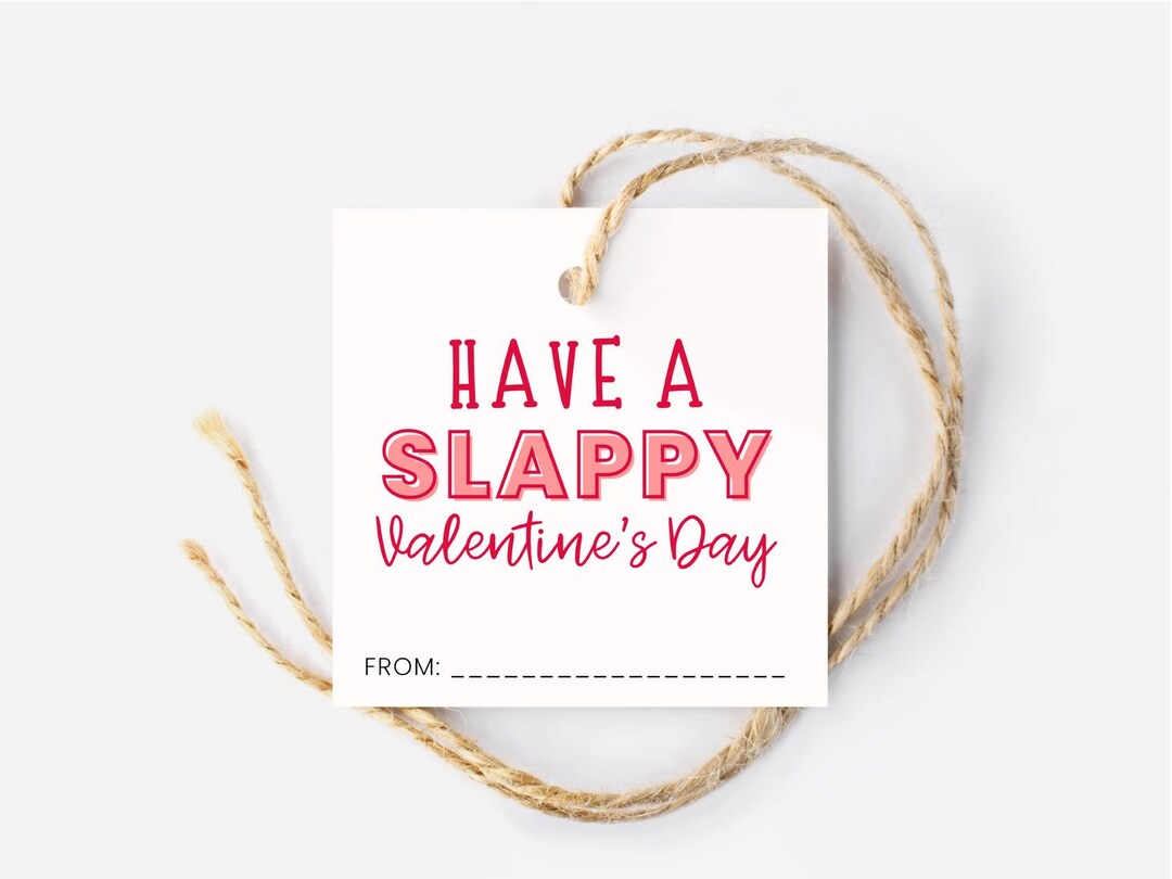 Have a SLAPPY Valentines Day, Slap Bracelet Kids Valentine, Kids ...