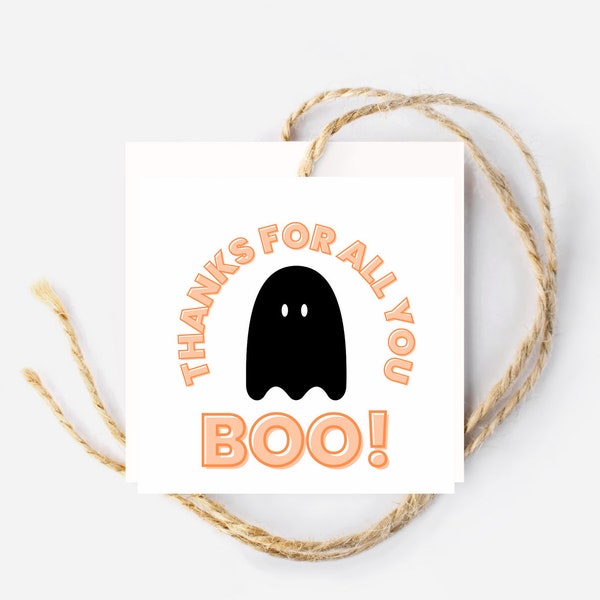 Thank You for All You Boo - Etsy