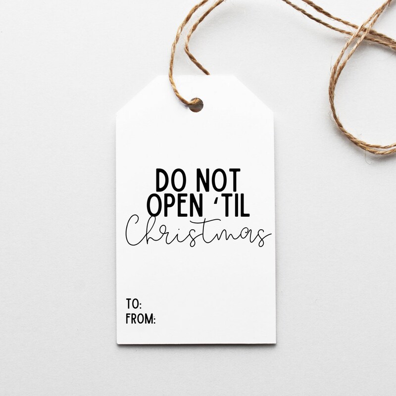 Do Not Open Until - Etsy