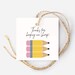 Something to Brighten Your Day Gift Tags, Square Tag, Sunshine Gift ...