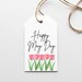 Happy May Day Printable Tags, Gift Tags, May Day Tags, Tulips, May Day ...