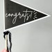Congrats Pennant Flag, DIY Pennant, Celebration Banner, Printable ...
