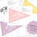 Birthday Girl Pennant Flag, Printable Pennant, DIY Pennant, Birthday ...