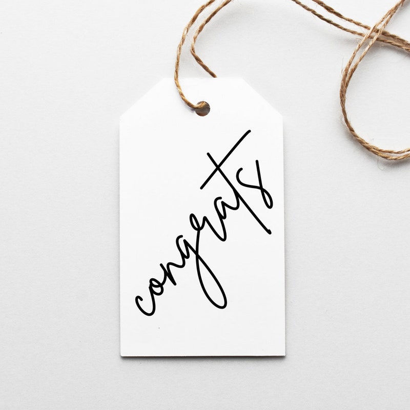 Congratulations Stickers - Etsy