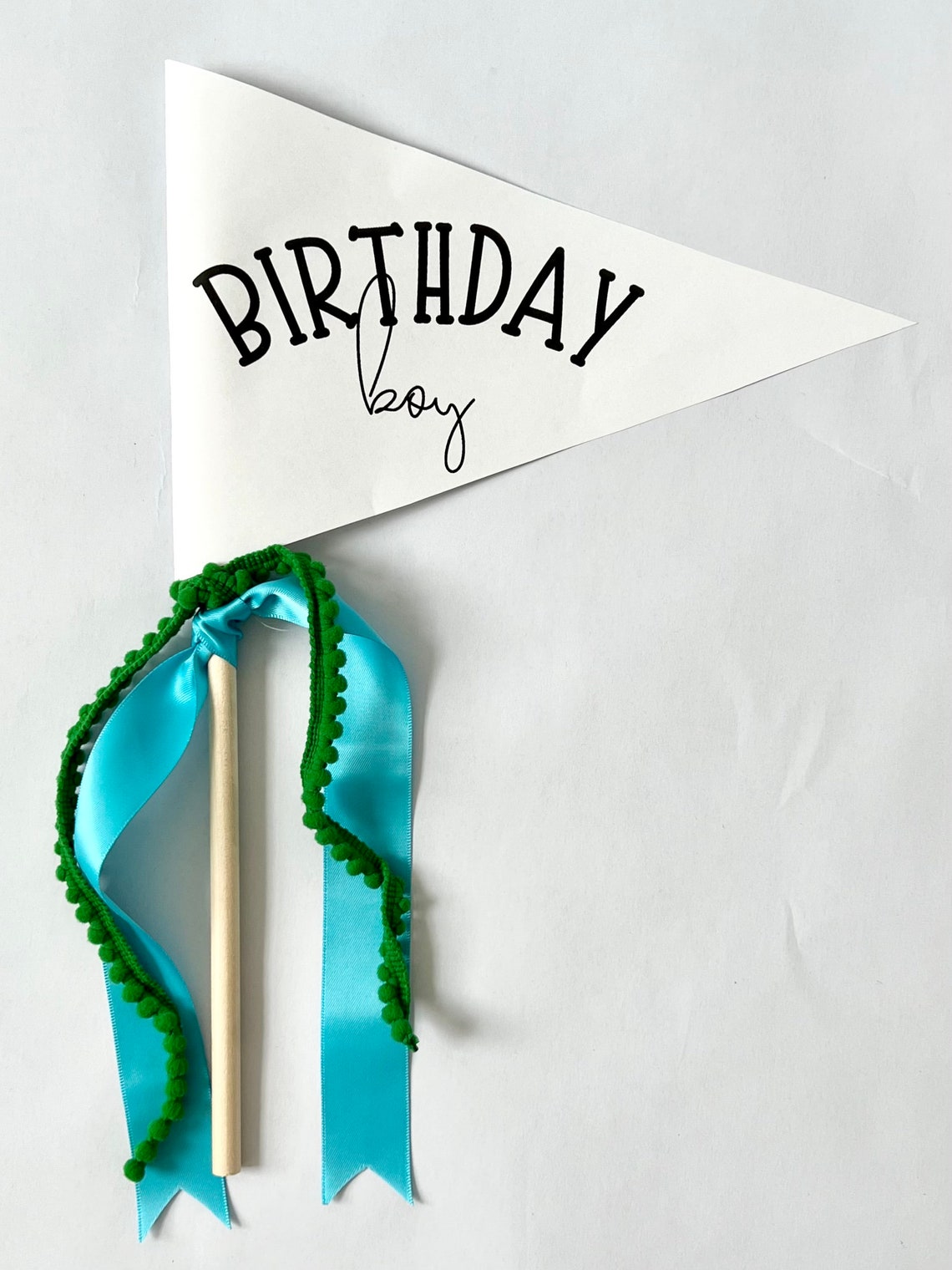 Birthday Boy Pennant Flag, Printable Pennant, Birthday Banner, Pennant ...