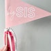 Big Sis Pennant Flag, Pregnancy Announcement, DIY Pennant, Baby Banner ...