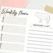 Lemon Menu Printable - Etsy