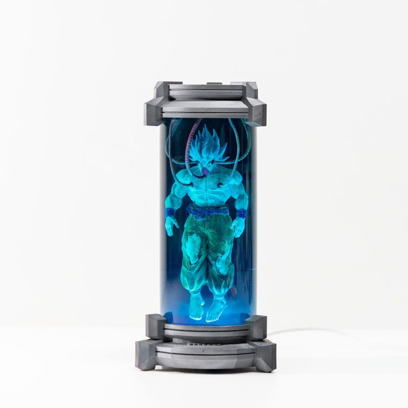 Goku Dragonball Resin Lamp, Dragon Ball Z Anime Figure Art Night Light ...