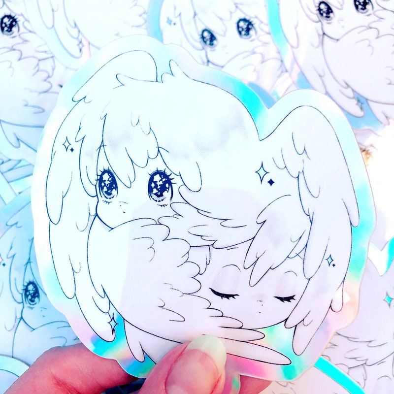 Vintage Angel Decals - Etsy