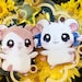 Hamigos! Hamtaro & Bijou Keychain | Cute and Colorful Cartoon Acrylic ...