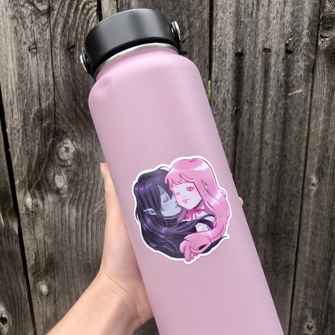 Bubbline Sticker | Marceline & Bubblegum Cute Cartoon Anime Art on ...