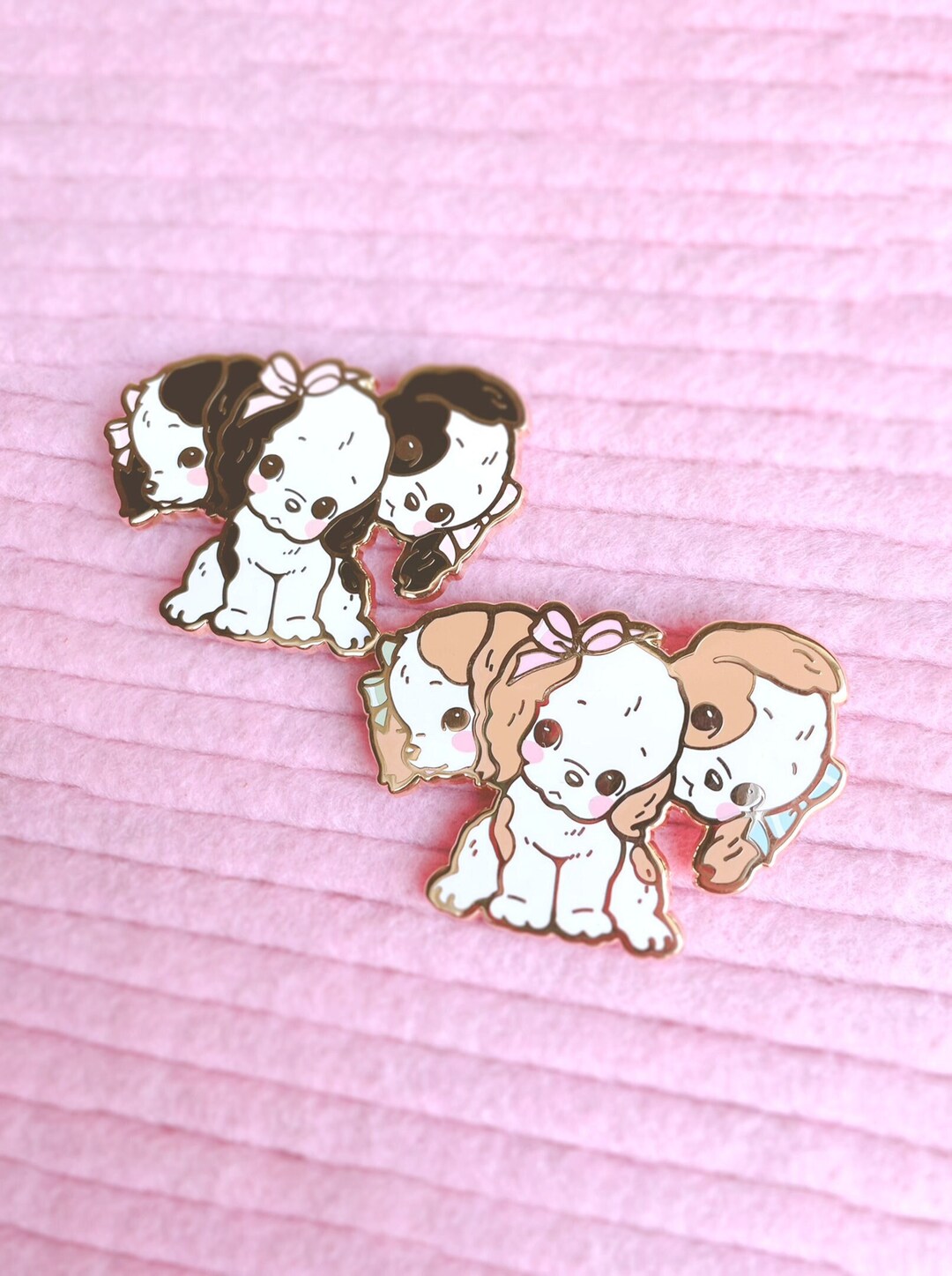 Creepy Cute Puppy Cerberus Pin Retro Kitsch Mythology Dog as Hard ...