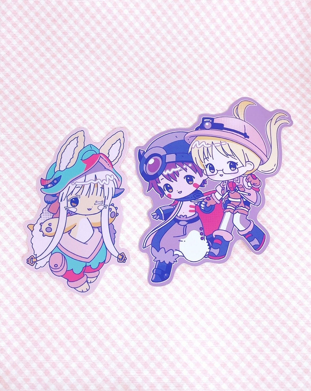 Creepy Cute Anime Abyss Stickers | Colorful Art on Gloss Vinyl - Etsy