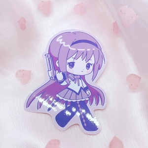 Puella Magia Reco Stickers | Magical Girls Anime Cute Colorful Art on ...