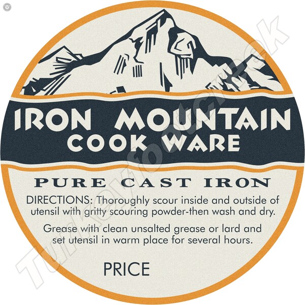 Iron Mountain Sign - Etsy