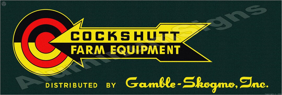 Cockshutt Farm Equipment 6x18 Sign - Etsy
