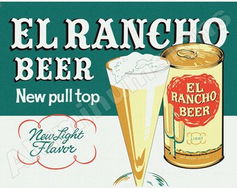 El Rancho Sign - Etsy