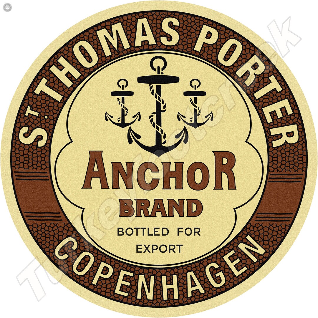 St. Thomas Porter 11.75 Round Sign - Etsy