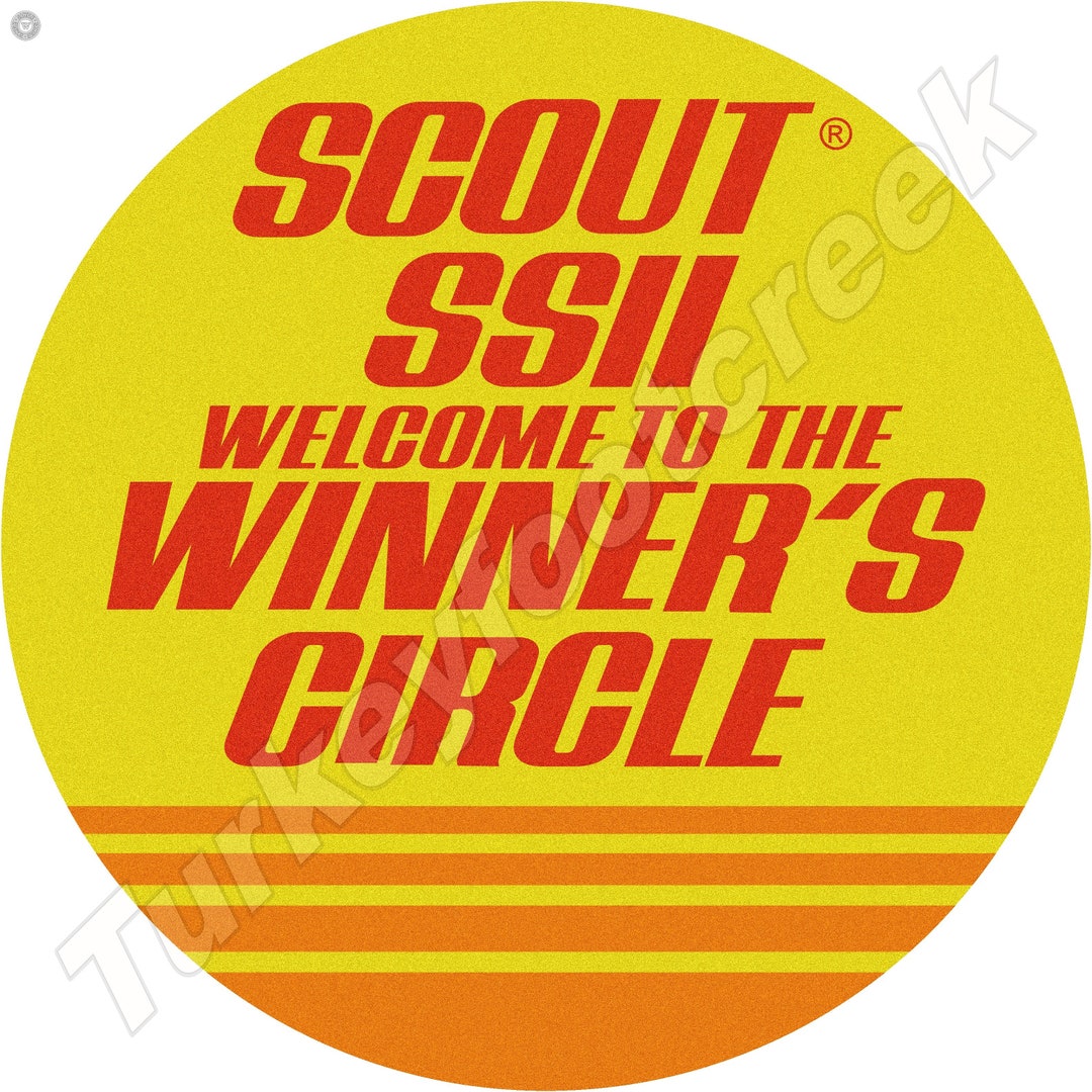Scout SSII 11.75 Round Sign - Etsy