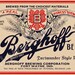 Berghoff Beer Label 12 X 16 Sign - Etsy