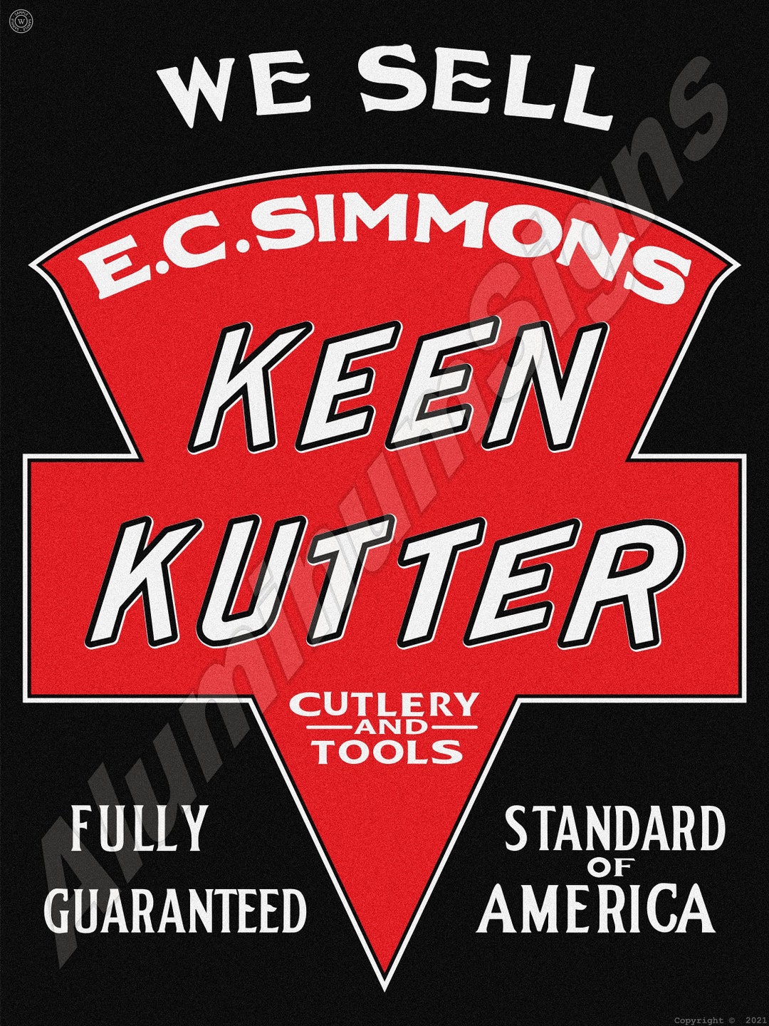 We Sell Keen Kutter 9 X 12 Sign - Etsy