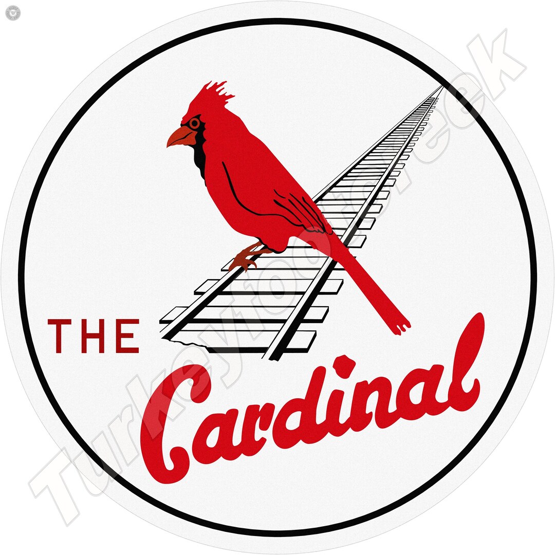 The Cardinal 11.75 Round Sign - Etsy
